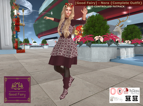 Second Life Marketplace - [Good Fairy] - Nora {Complete Outfit} *FATPACK*